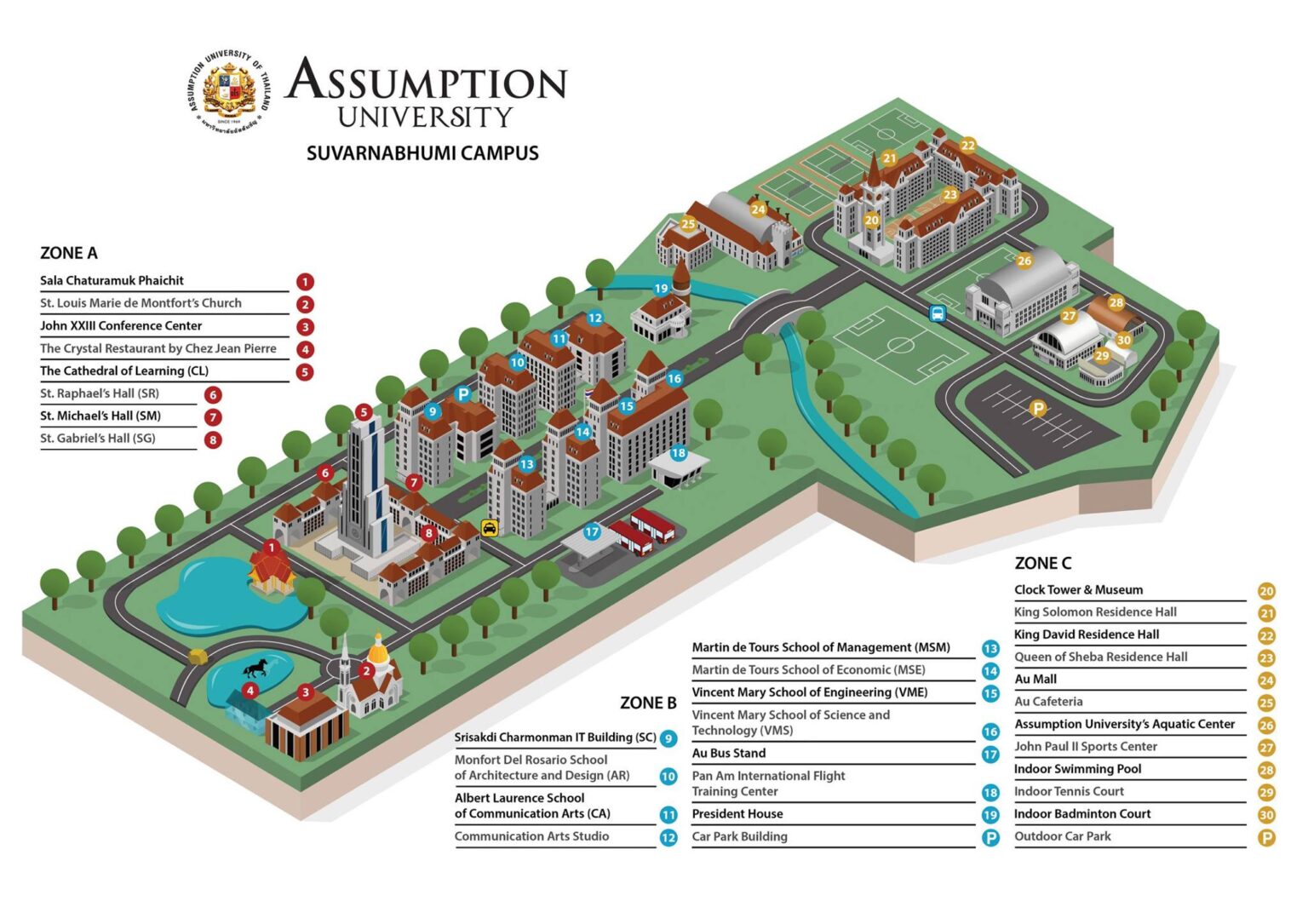 Campus Map - MSME Business School